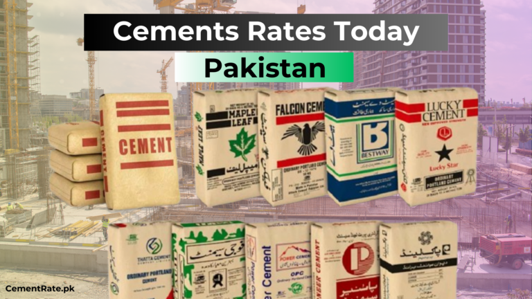 Cement Rate Today in Pakistan December 13, 2025